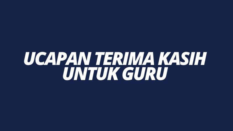 Ucapan Terima Kasih Untuk Sahabat Yang Panjang - HOBINGEBLOG.COM